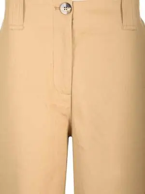 GANNI Cotton Canvas Cargo Trousers