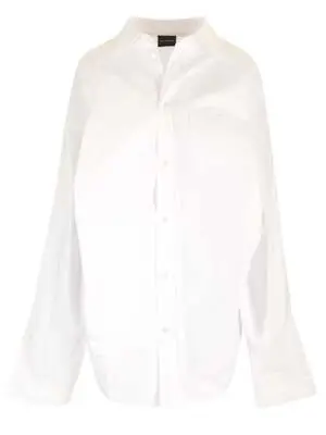 Balenciaga Large Fit Asymmetric Shirt