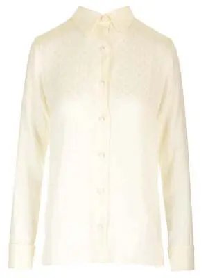 Palm Angels Silk Monogram Shirt