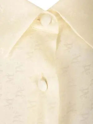Palm Angels Silk Monogram Shirt