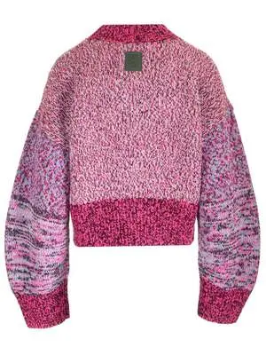Loewe Multi-thread Mouliné Wool Sweater - White