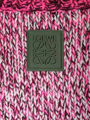 Loewe Multi-thread Mouliné Wool Sweater - White