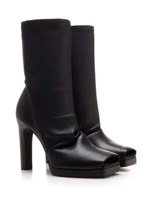 Rick Owens Wedge Ankle Boots