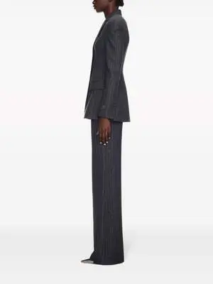 Off-White Pinstriped Blazer