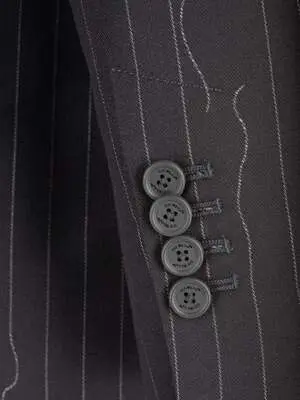 Off-White Pinstriped Blazer