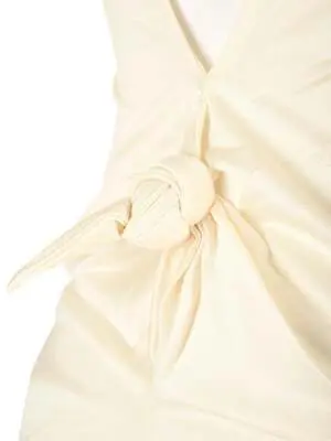 Loewe Silk And Viscose Top With Knot