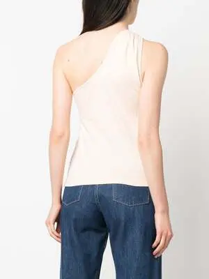 FORTE_FORTE Sand One-shoulder Top