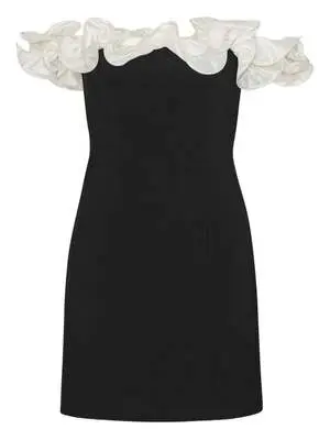 ROTATE BY BIRGER CHRISTENSEN Ruffle Mini Dress