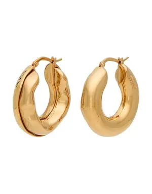 JIL SANDER Earrings Brass
