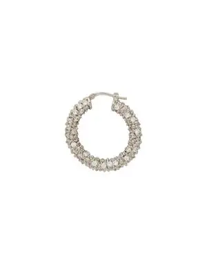 JIL SANDER Earrings Brass, Zirconia