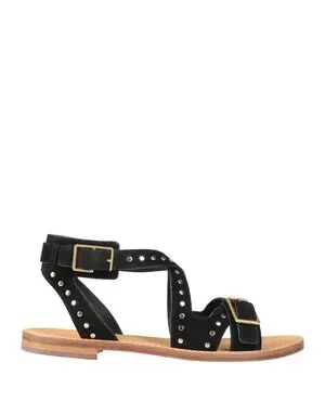 Zadig&Voltaire Suede Gladiator Sandals With Studs