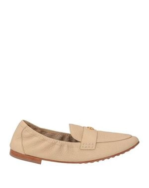 Tory Burch Loafers Size Leather - Beige
