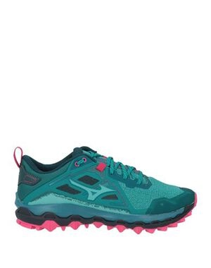 Mizuno Wave Mujin Wos Sneakers Deep Teal Size Textile Fibers, Synthetic Material - Green