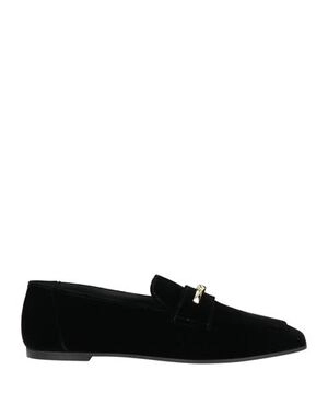 Emporio Armani Loafers Size Textile Fibers - Black