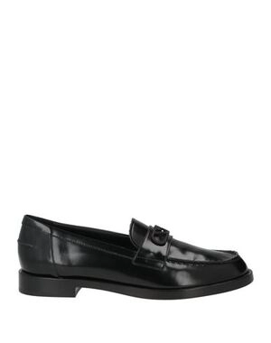 Emporio Armani Loafers Size Leather - Black