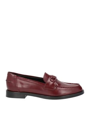 Emporio Armani Loafers Size Leather - Red