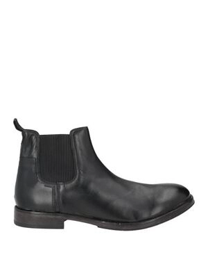 Moma Calfskin Ankle Boots - Black