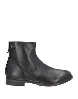 Moma Ankle Boots Burgundy Size Calfskin - Black