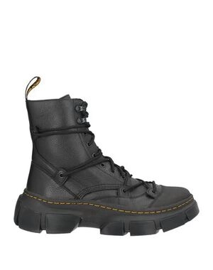 Dr. Martens Dmxl Lace Lunar+rubber Grained Leather Ankle Boots Size Leather - Black