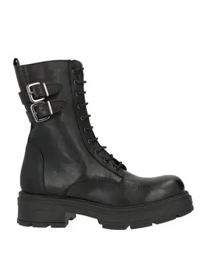 FABRIZIO CHINI Ankle Boots Size Leather