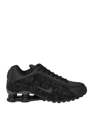 Nike Shox R Sneakers Size Synthetic Material - Black