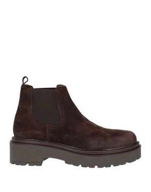 FABRIZIO CHINI Ankle Boots Size Leather - Brown
