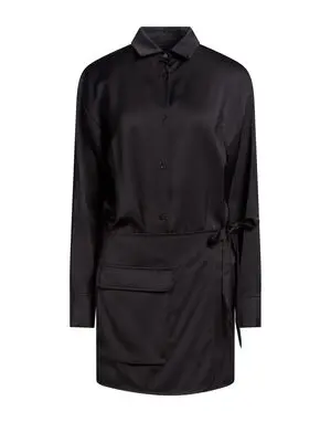 Emporio Armani Satin Shirt Dress