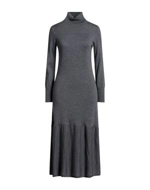 DRUMOHR Merino Wool Midi Dress - Grey