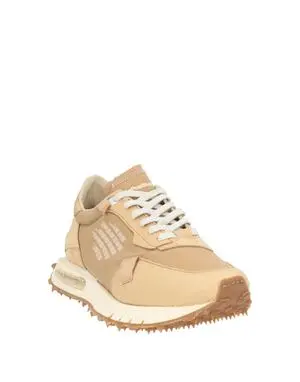 BEPOSITIVE Leather And Textile Fiber Sneakers