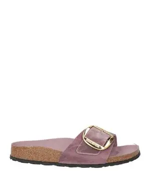 BIRKENSTOCK Sandals Plum Size Leather