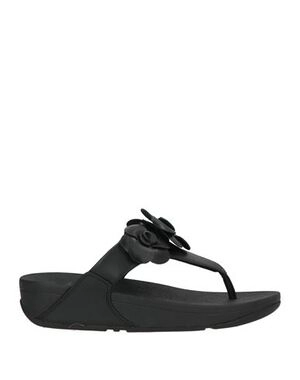 Fitflop Thong Sandal Size Synthetic Material - Black