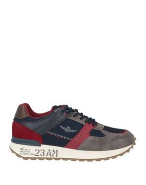 AERONAUTICA MILITARE Sneakers Size Leather, Textile Fibers - Blue