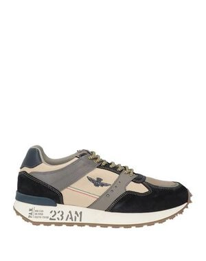 AERONAUTICA MILITARE Sneakers Midnight Size Leather, Textile Fibers - Blue