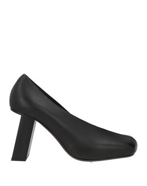 VIC MATIE Leather Pumps With Geometric Heel
