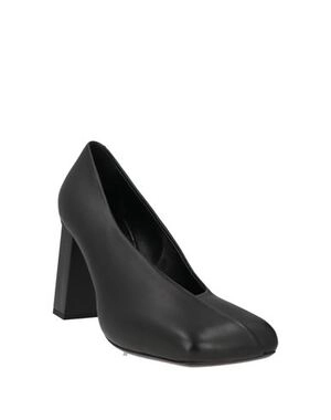 VIC MATIE Leather Pumps With Geometric Heel
