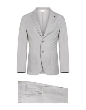 PAOLONI Suit Size Virgin Wool, Elastane