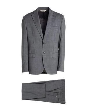 PAOLONI Suit Size Virgin Wool - Grey