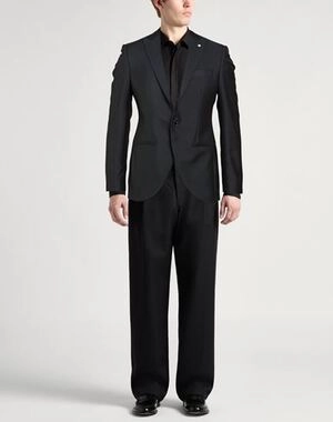LUIGI BIANCHI MANTOVA Blazer Size Wool, Polyester