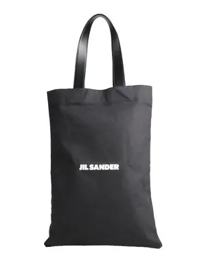 JIL SANDER Shoulder Bag Cotton, Linen, Cow Leather