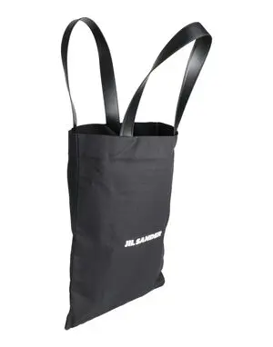 JIL SANDER Shoulder Bag Cotton, Linen, Cow Leather