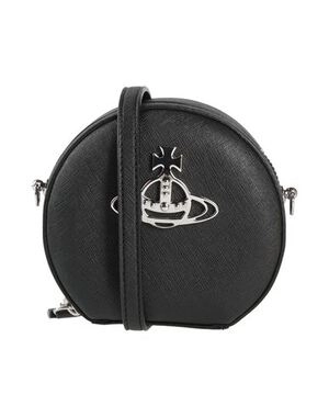 VIVIENNE WESTWOOD Cross-body Bag Textile Fibers - Black
