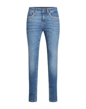 Guess Denim Skinny Jeans With Embellishments