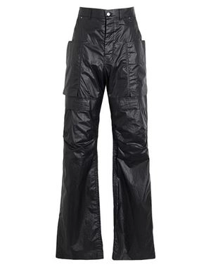 Rick Owens Pants Size Cotton, Polyurethane - Black