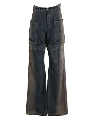 Rick Owens Cotton Cargo Jeans
