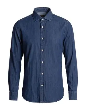 MOORER Denim Shirt Size Cotton
