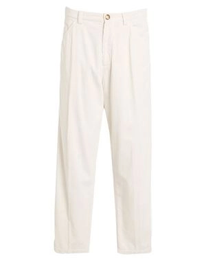 Brunello Cucinelli Pants Size Cotton - White