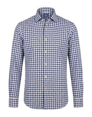 ALESSANDRO GHERARDI Shirt Size Cotton - Navy