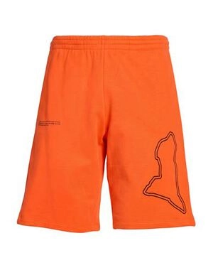 PANGAIA Organic Cotton French Terry Shorts - Orange