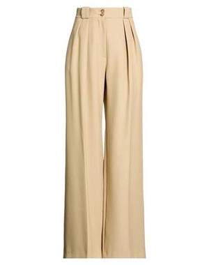 INES DE LA FRESSANGE PARIS Pants Size Polyester, Fiberglass - Beige