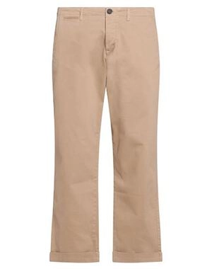CLARK Man Pants Navy Size 30 Cotton, Elastane Khaki